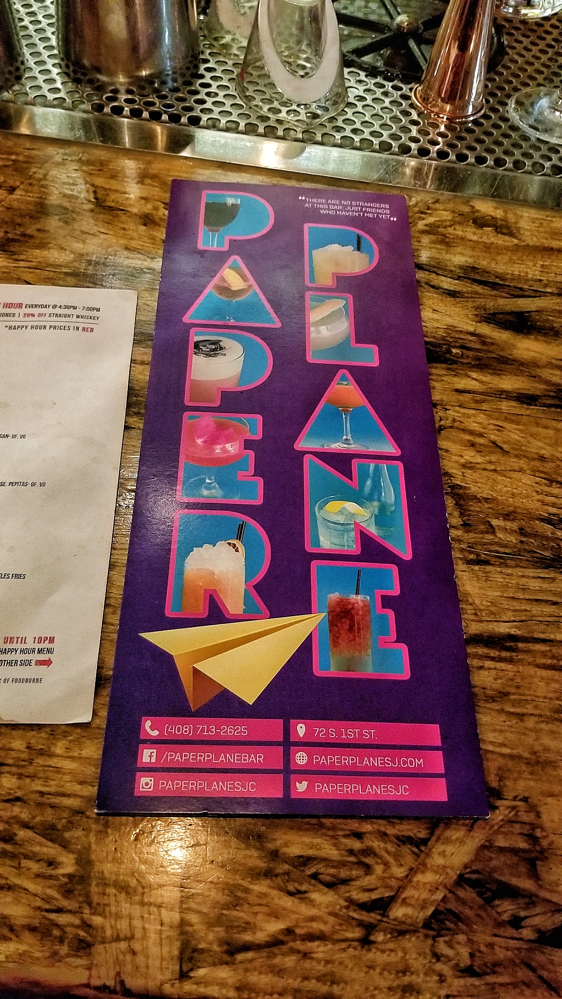 Cocktail Bars: Paper Plane - Desired Tastes
